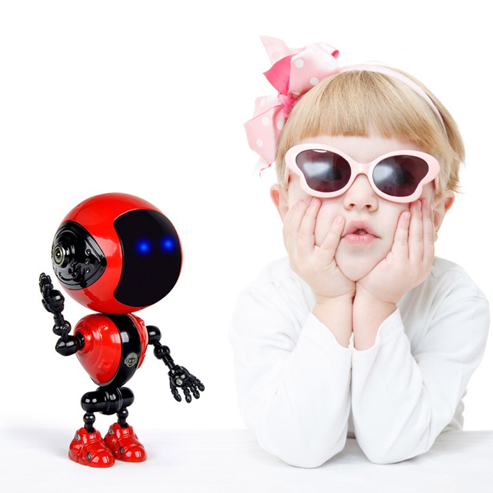 Mini Alloy Robot Rechargeable Kids Touch Sensor LE... – Grandado