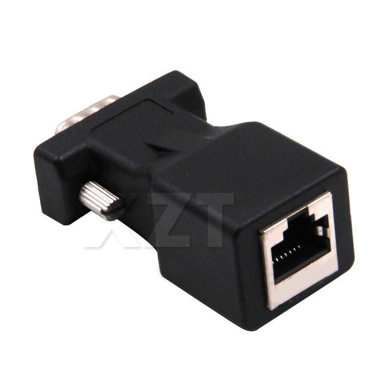 PZ 1 Pair VGA Extender Male Female to LAN RJ45 CAT... – Grandado