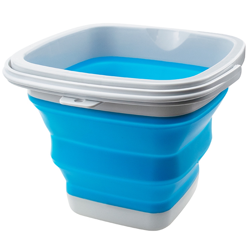 10l 5l sammenfoldelig plast silikone spand til bil... – Grandado
