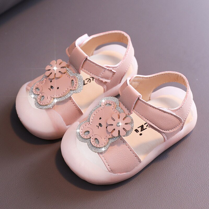Summer Baby Sandals Girls Sandals Korean Soft Bott... – Vicedeal