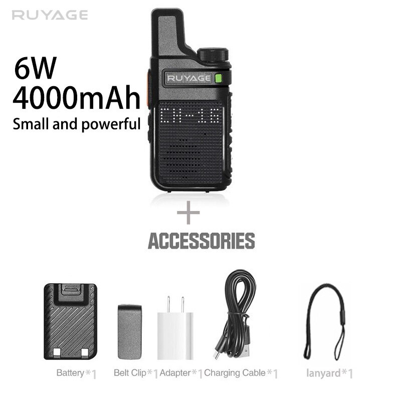 PMR 446 Walkie Talkie Portable Mini Communication ... – Grandado