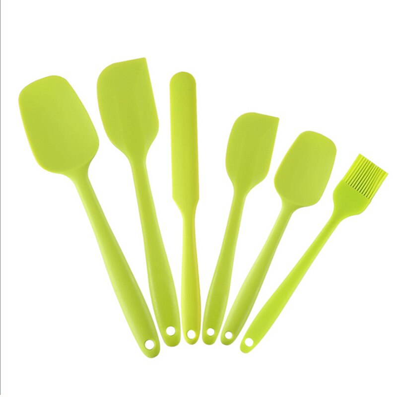 Cream Scraper Silica Gel 6-Piece Set Silicone Scra... – Vicedeal