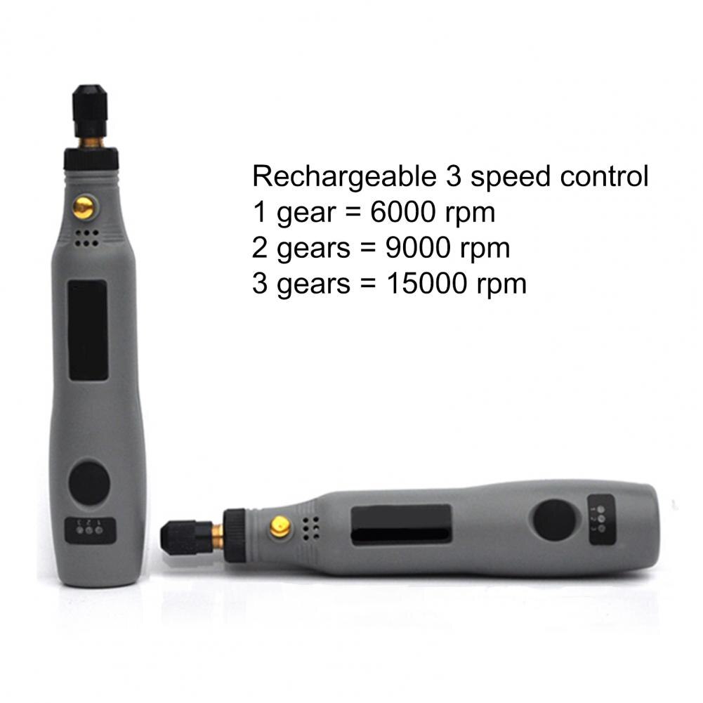 DM-240 15000rpm 3 Speeds Adjust Mini Electric Grin... – Grandado