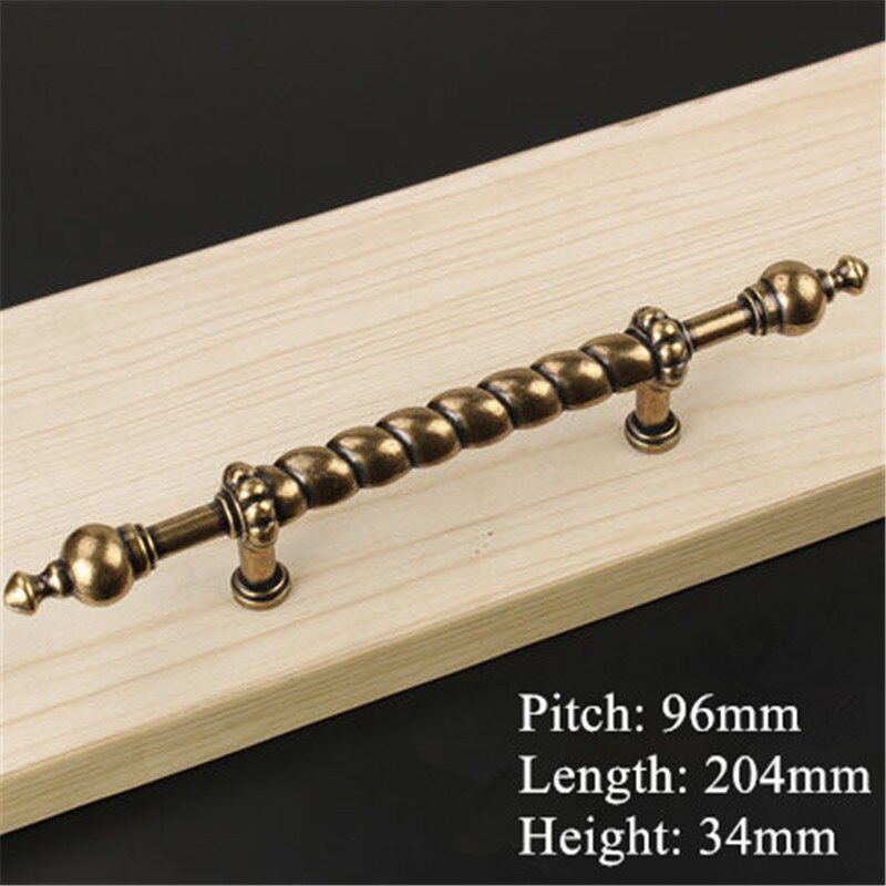 Antieke handvat Massief brons keukenkast handvatte... – Grandado