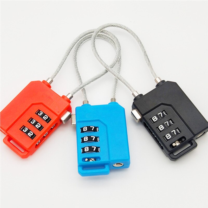 Padlock Smart Combination Locks 3 Digit Password R... – Vicedeal