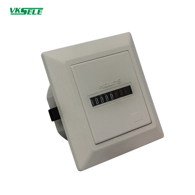 HM-1 white color Industrial timer LCD display Hour... – Grandado