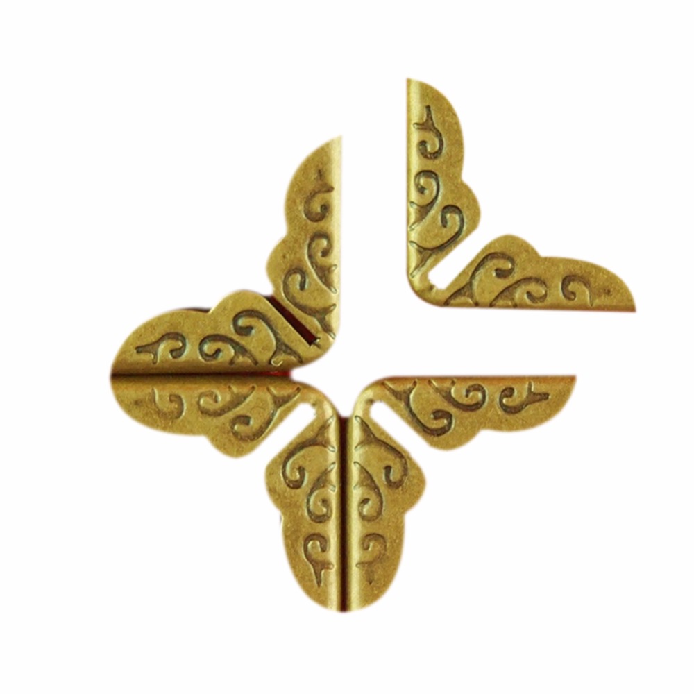100Pcs/set DIY Frame Corner Vintage Golden Metal N... – Vicedeal