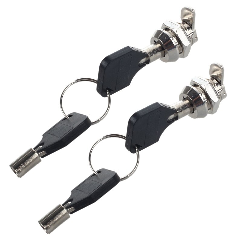 2Pcs 12Mm Threaded Keyed Quarter Turn Cam Lock For... – Grandado