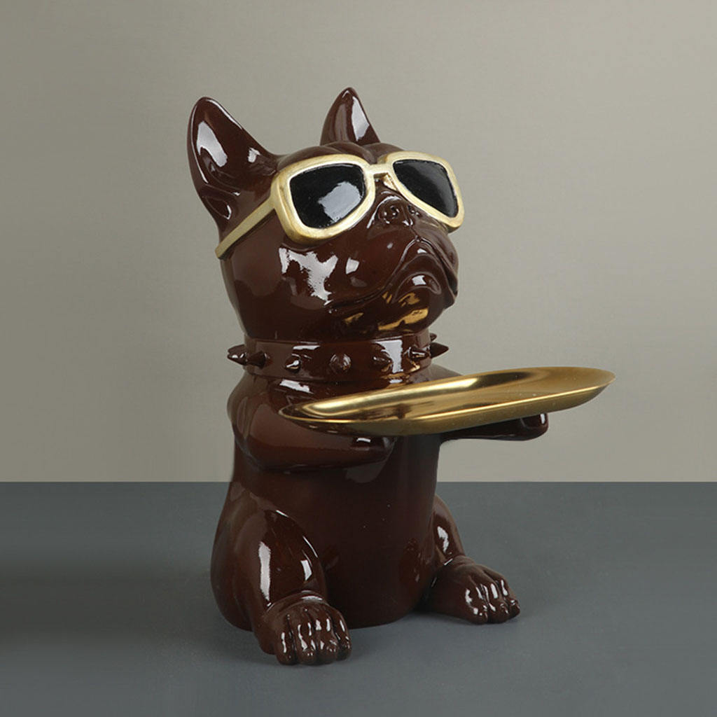 Bulldog Statue Cool Multifunctional Modern Artware... – Grandado