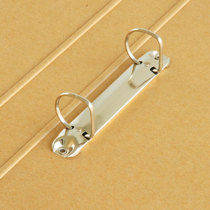 5916 Kraft paper folder D Type 2 hole data finishi... – Grandado