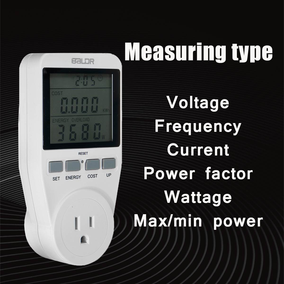 Eu Vs Au Plug Socket Digitale Wattmeter Meter Stro... – Grandado