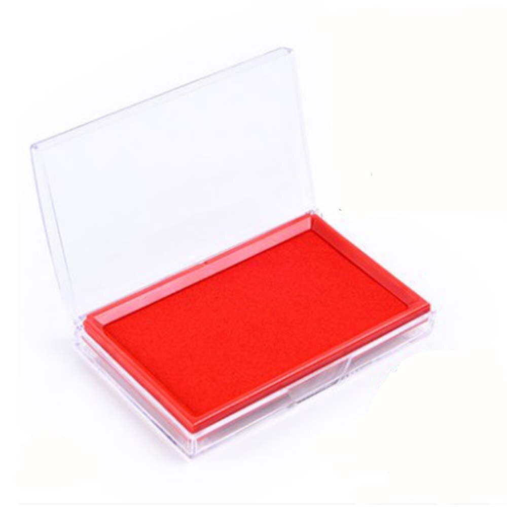 1pcs Oil base Red blue black one color stamp pad c... – Grandado
