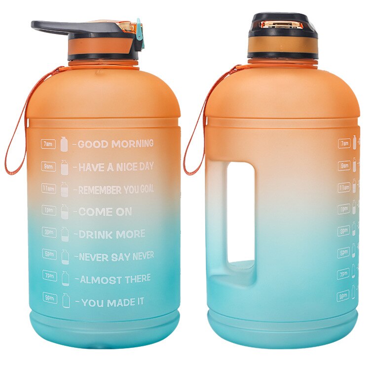 3.78L Sport Water Bottle with Straw Large Capacity... – Grandado