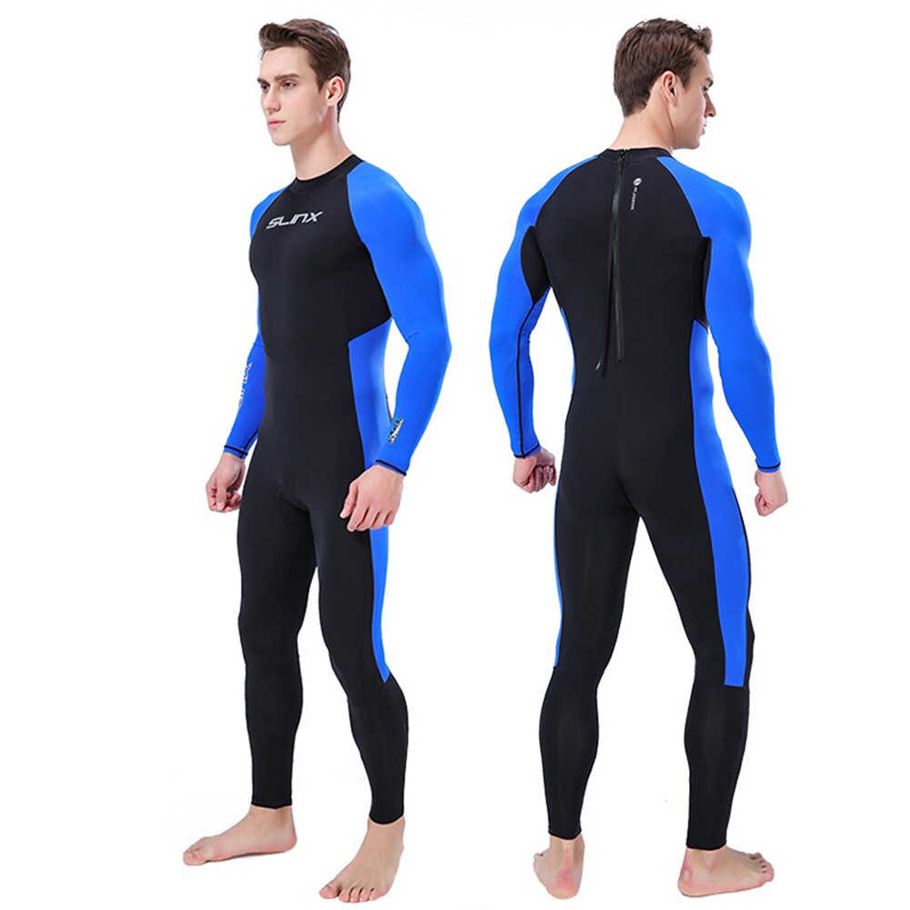 Men's One Piece Lycra Diving Wetsuit Long Slee... – Vicedeal