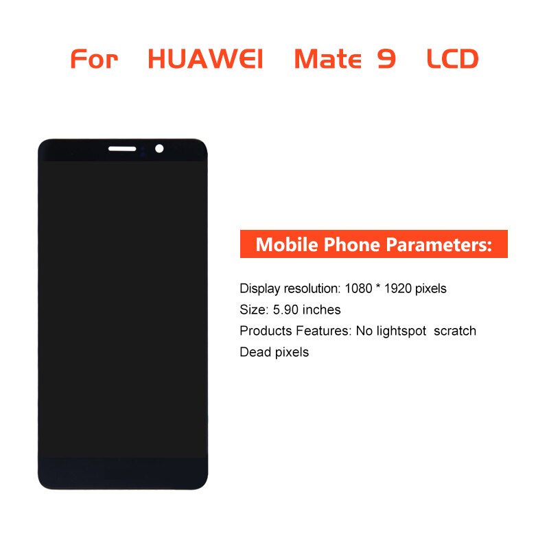 5.9 "Voor Huawei Mate 9 Lcd Touch Screen Digitizer... – Grandado