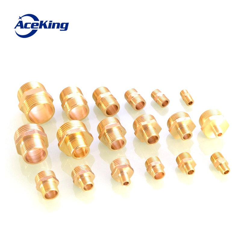 copper equal diameter double outer External thread... – Vicedeal