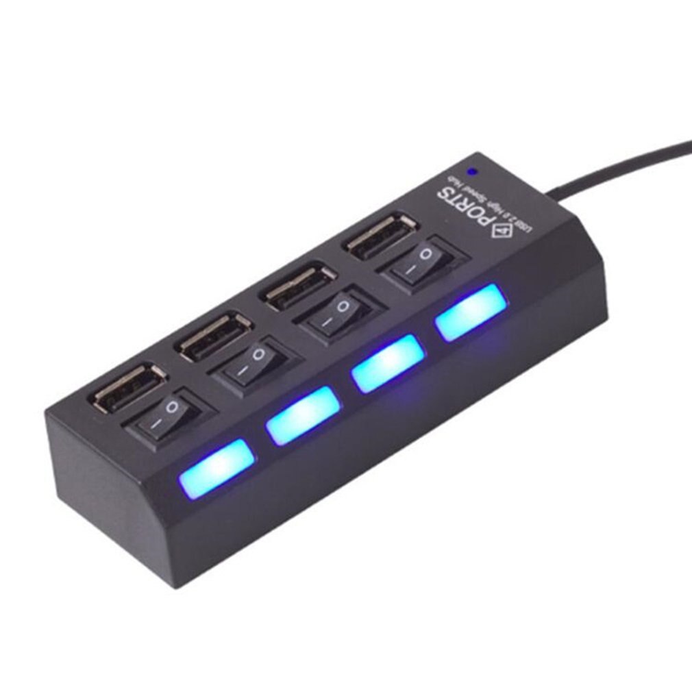 4 Poorten/7 Poorten Led Usb 2.0 Adapter Hub Aan/Ui... – Grandado
