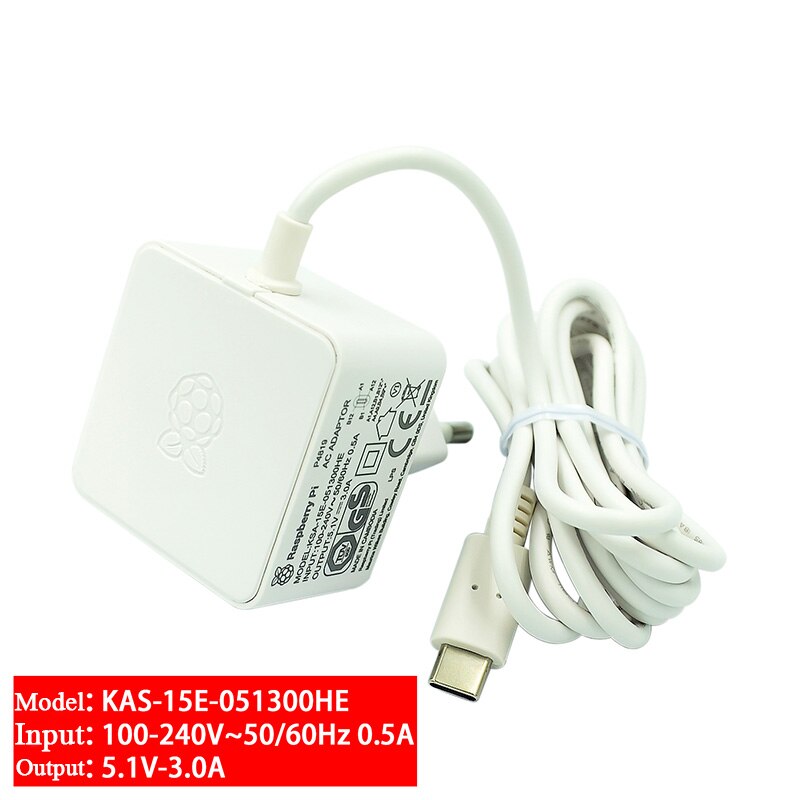 Raspberry Pi 4B 5V3A TYPE -C interface 15W power s... – Vicedeal