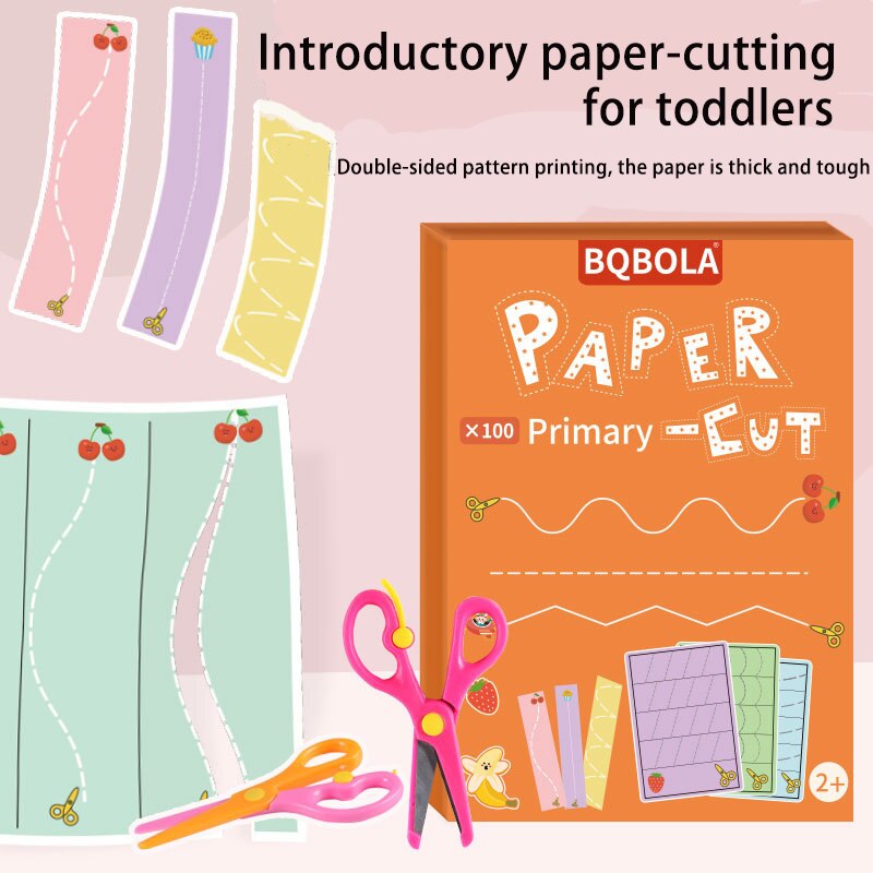 Kids Fun Paper Cutting DIY Handmade Material Educa... – Grandado
