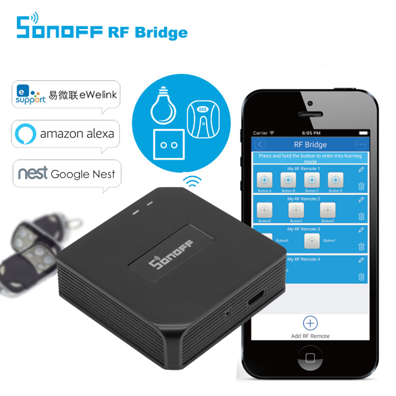 Sonoff RF Bridge Remote Universal Automation Contr... – Grandado
