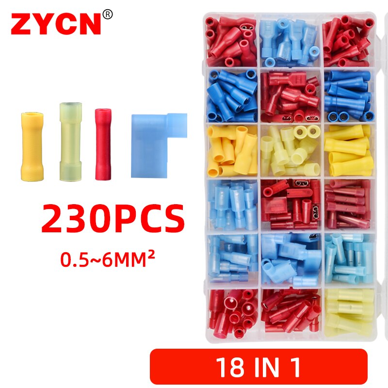 420Pcs/Box RV Ring Terminal Crimp Connector 12 in1... – Vicedeal