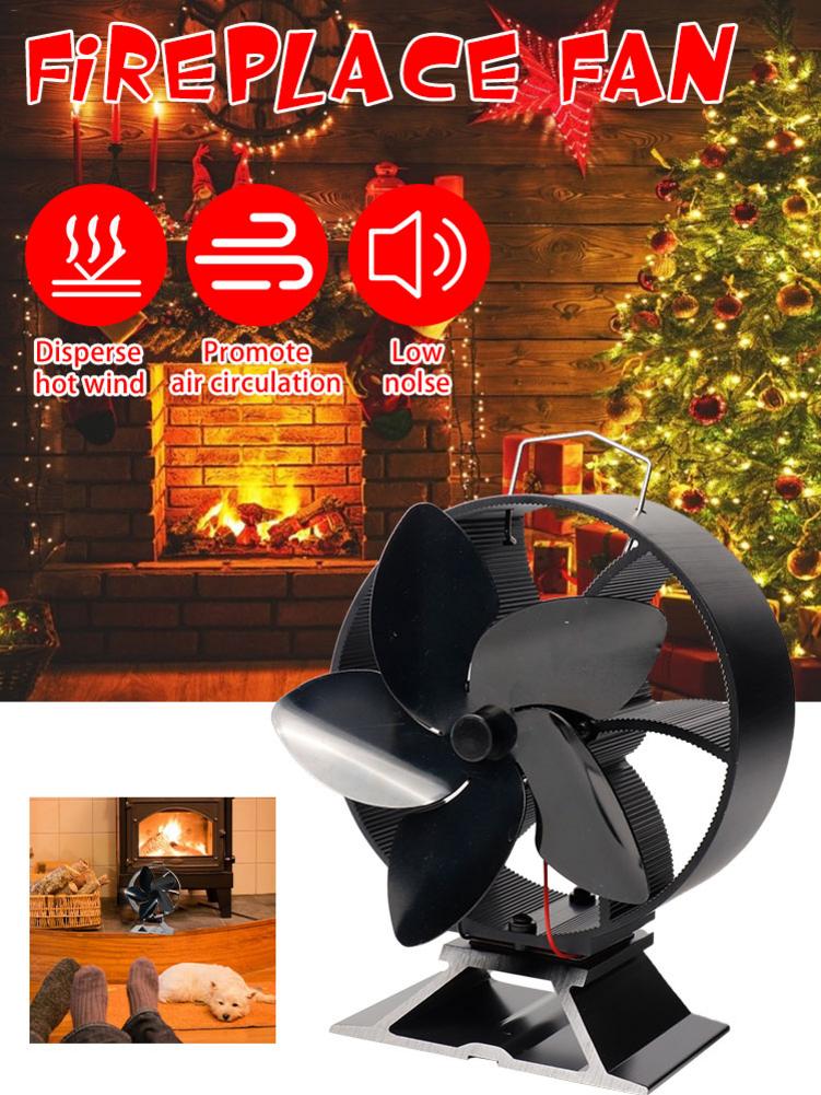 Fireplace Fan Intelligent Energy Saving Ust-proof ... – Vicedeal