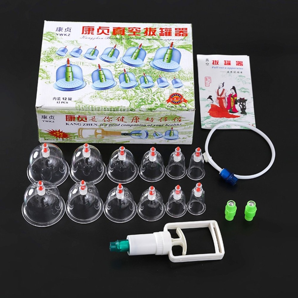 12 stks/set Massage Vacuüm Cupping Cups Dikkere Ma... – Grandado