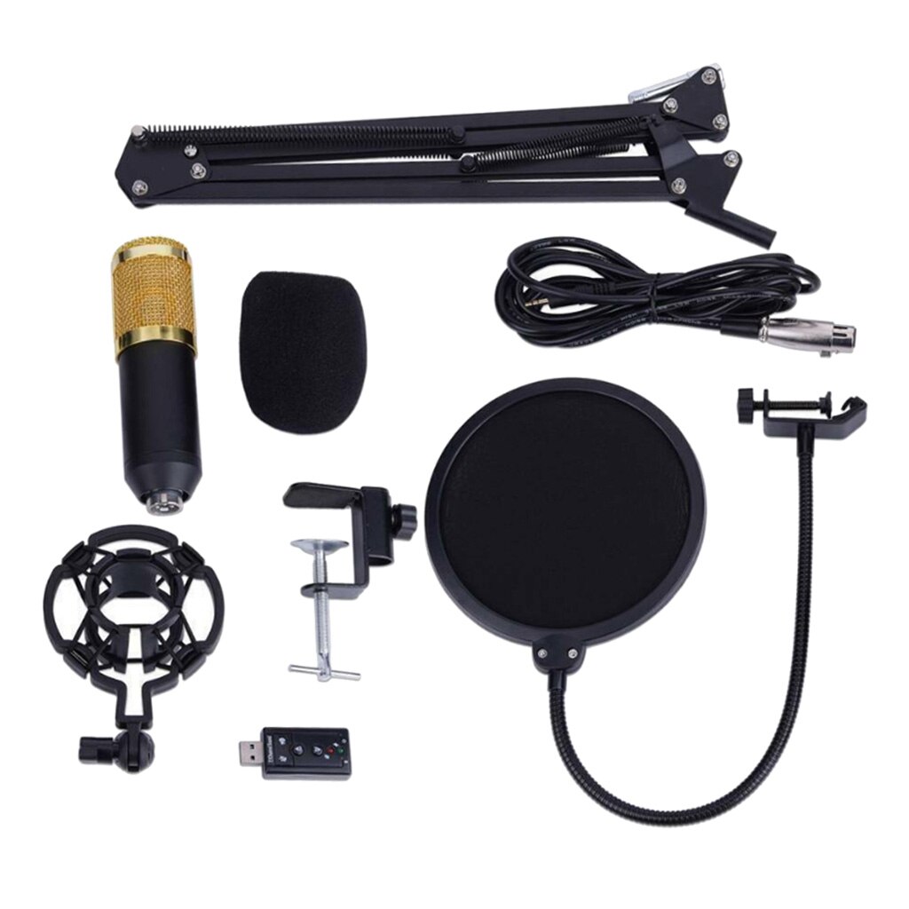 bm 800 Condenser Microphone Kit Adjustable Studio ... – Vicedeal