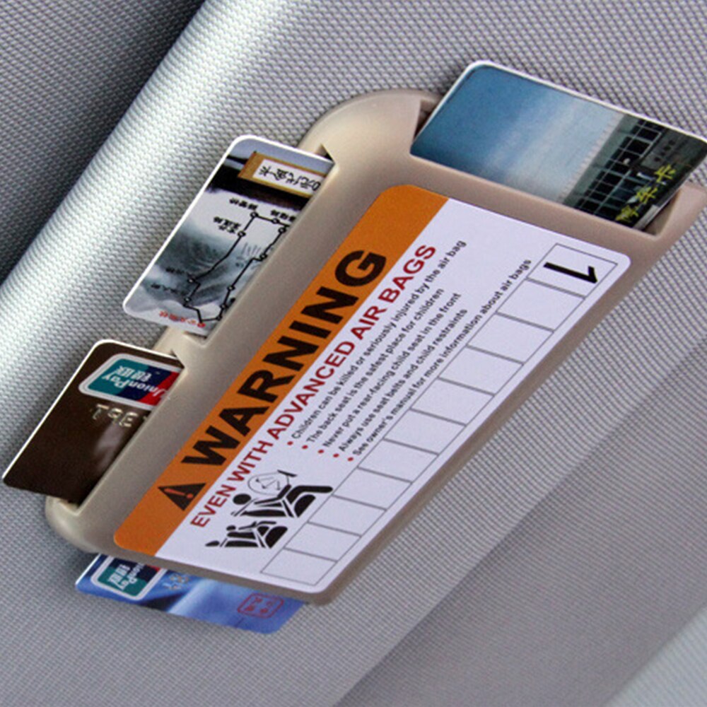 Universal Car Sun Visor Organizer Card Holder Slot... – Grandado