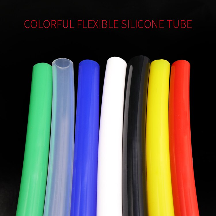 Colorful Flexible Silicone Tube ID 16mm x 21mm OD ... – Grandado