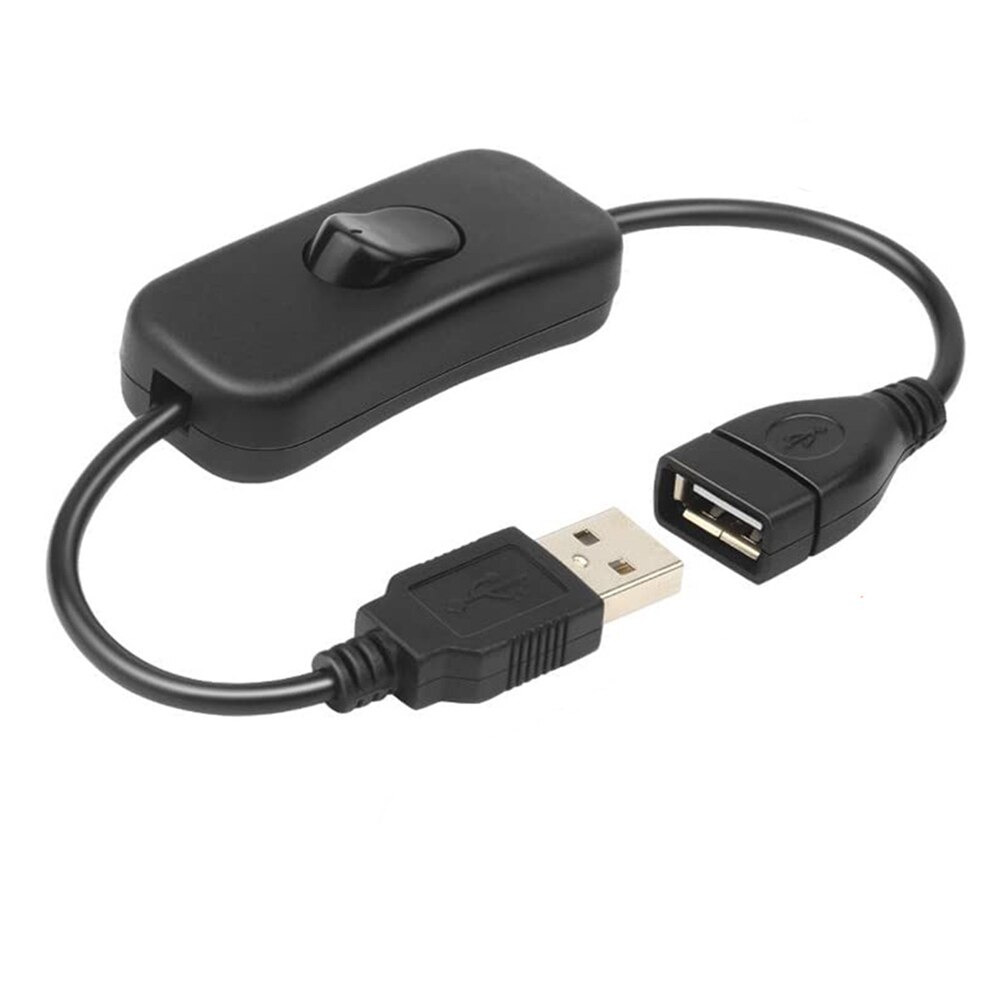 3A 22AWG copper USB power extension cord with Swit... – Grandado