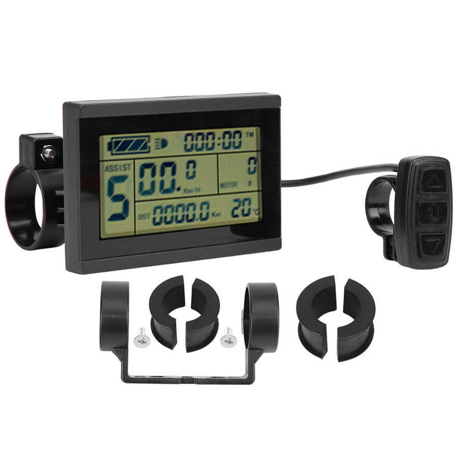 Bike Conversion Kit E-Bike LCD Instrument KT-LCD3U... – Vicedeal