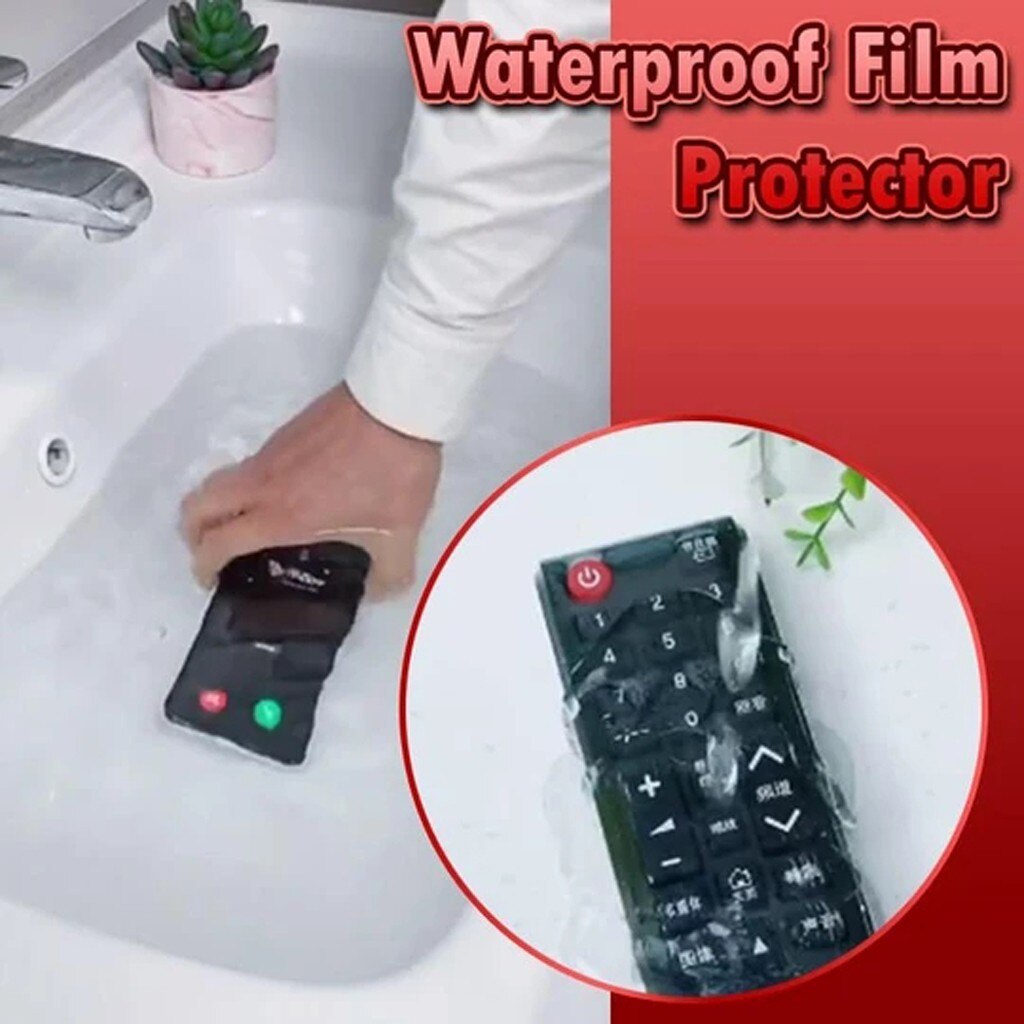Multiuse Heat Shrink Film TV Remote Control Waterp... – Grandado
