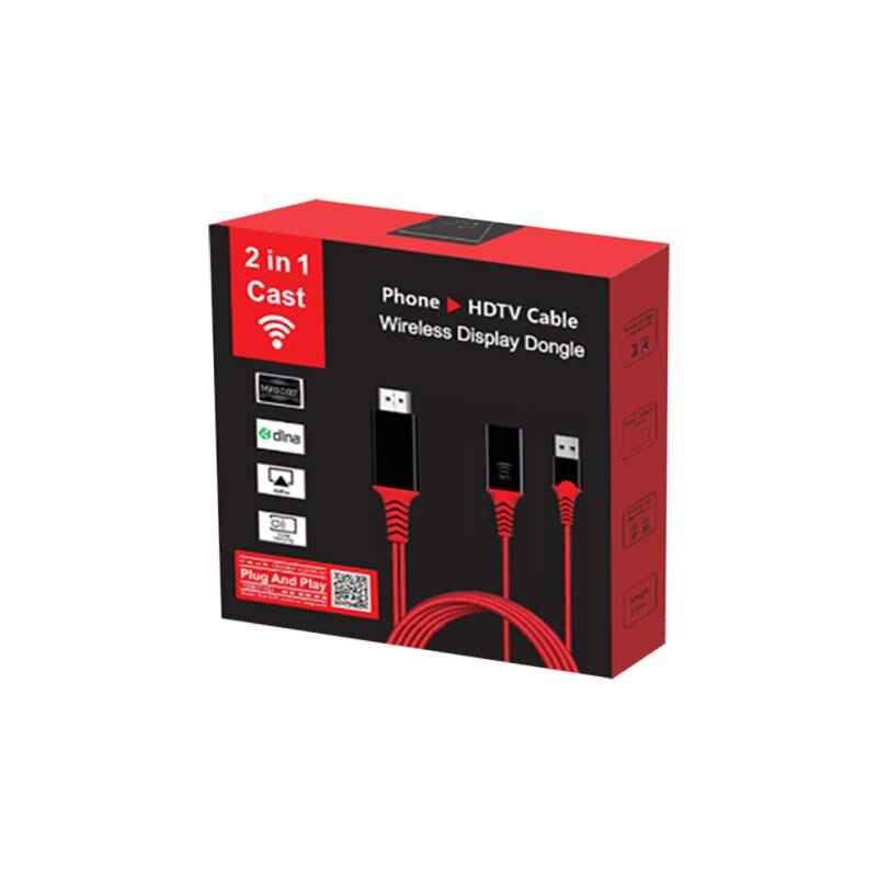 HDMI zu USB Kabel Drahtlose Screencaster 2,4 GHz +... – Vicedeal