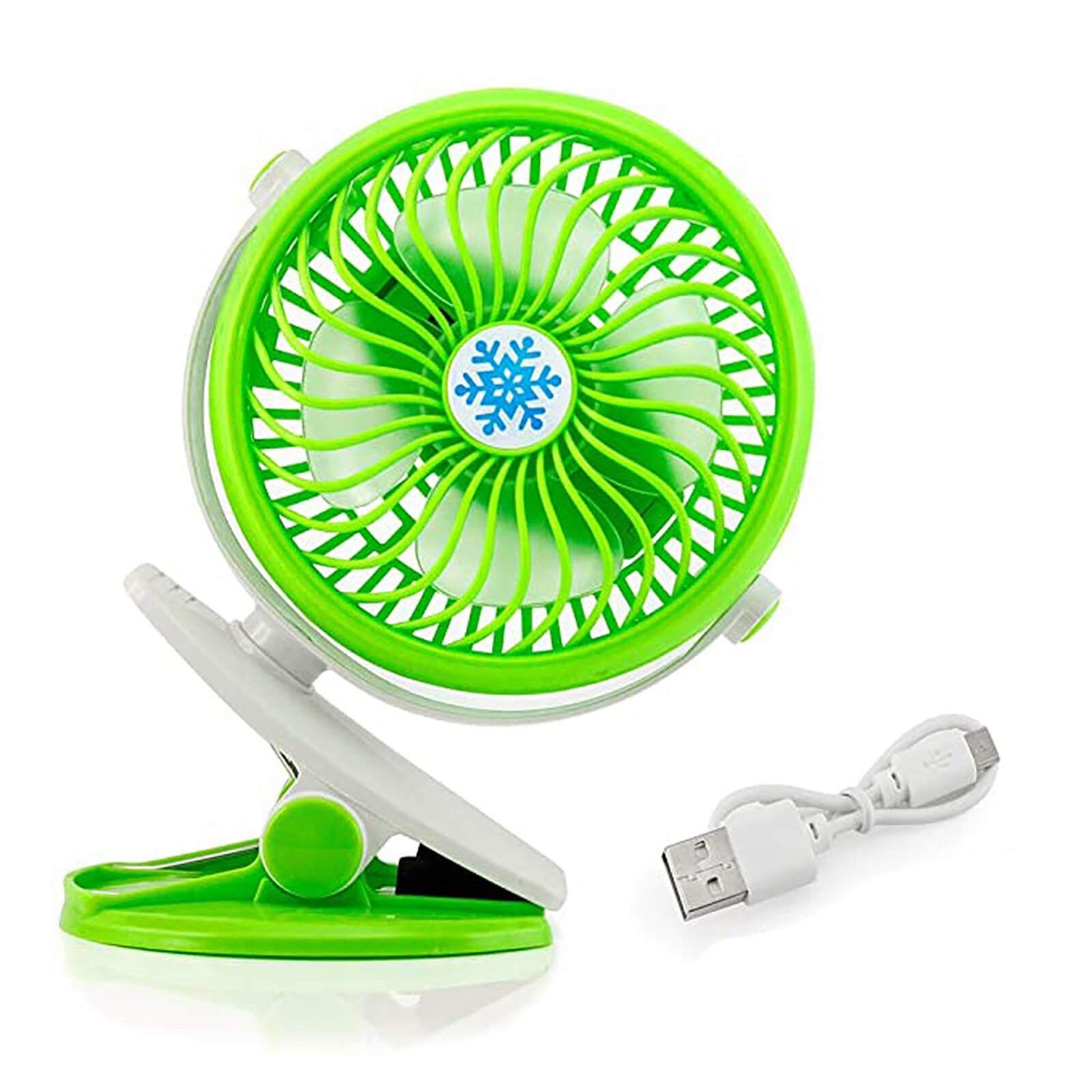 Draagbare Usb Tafel Ventilator Clip-On Type Oplaad... – Grandado