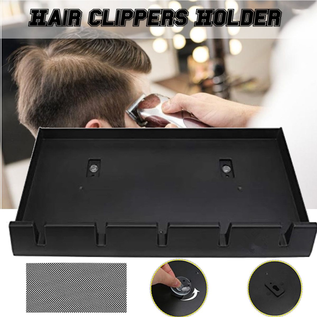 Barber Clipper Tray Anti-slip Salon Clippers Organ... – Grandado
