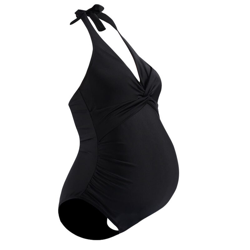 Swimsuit Pregnancy Summer Pregnant Halter Neck Mai... – Grandado