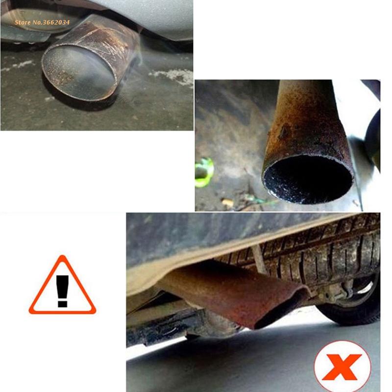 Car Stainless Steel H-shaped Bevel Connection Exha... – Grandado