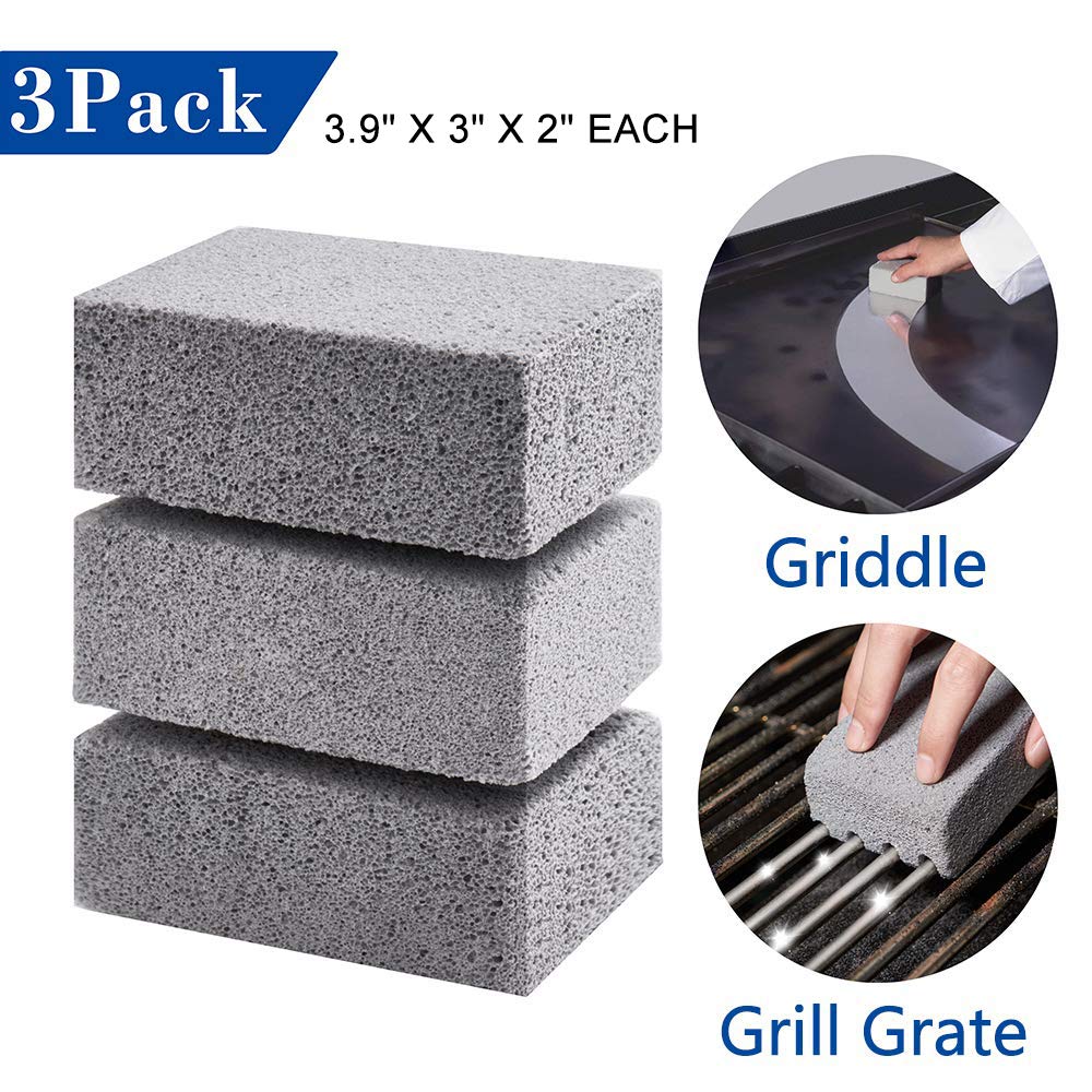 3Pack Griddle Grill Cleaning Brick- Safely and Qui... – Grandado