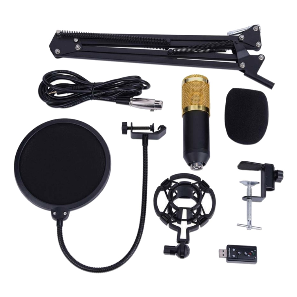 bm 800 Condenser Microphone Kit Adjustable Studio ... – Grandado