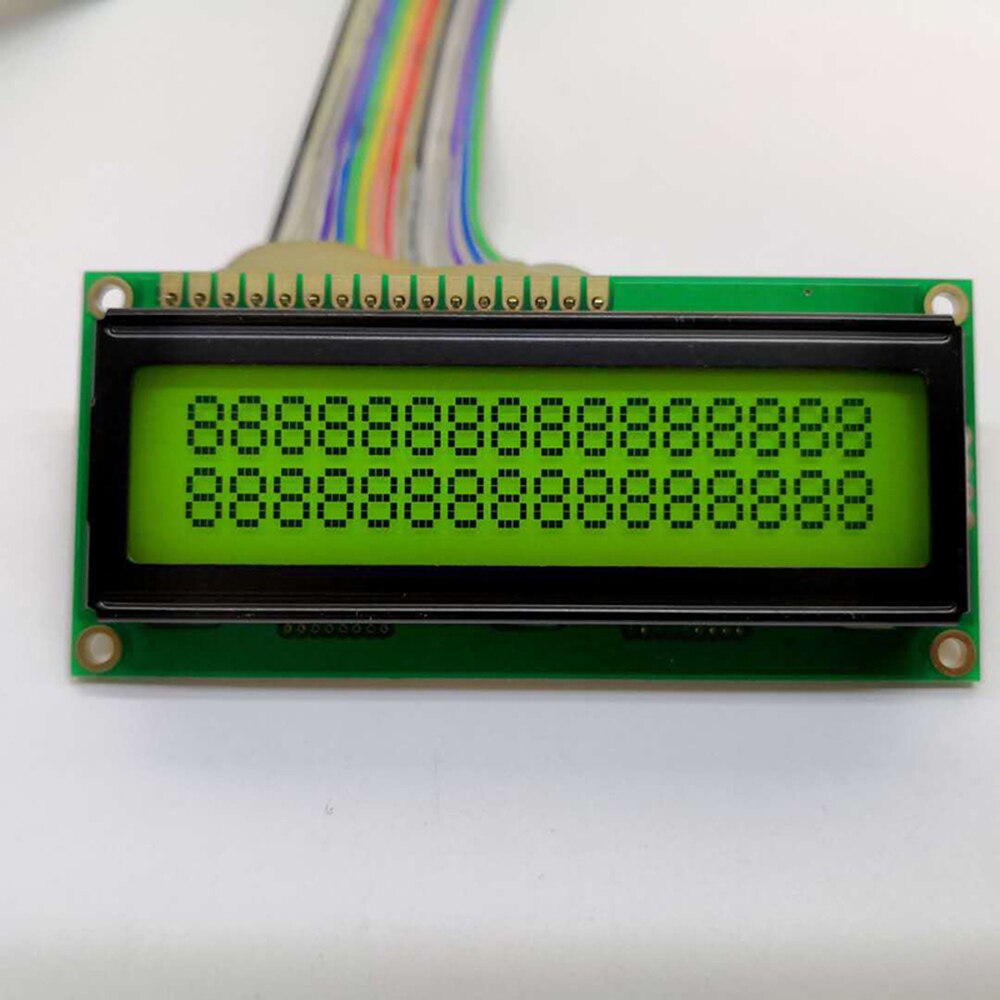 LCD1602 1602 module green screen 16x2 Character LC... – Grandado