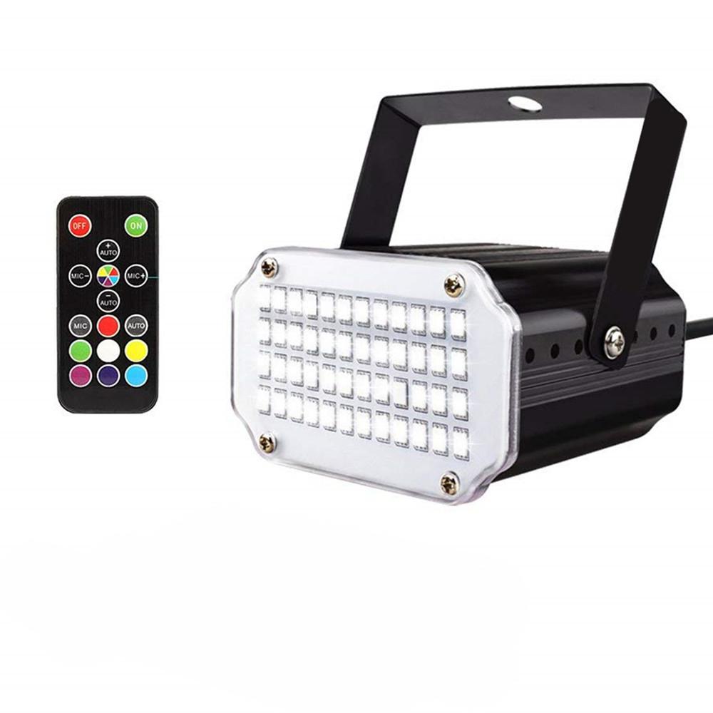 48 LED RGB UV Stage Strobe Lights Disco DJ Party C... – Grandado