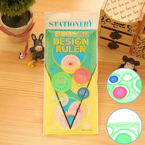 22 Pcs/set Spirograph Drawing Toys Set Interlockin... – Grandado