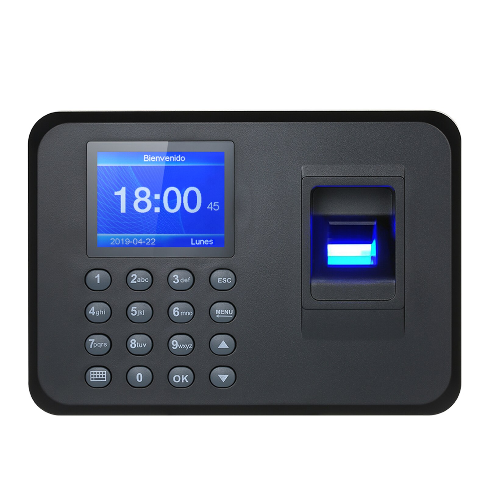 Biometric Fingerprint Attendance Machine 2.4" TFT ... – Vicedeal