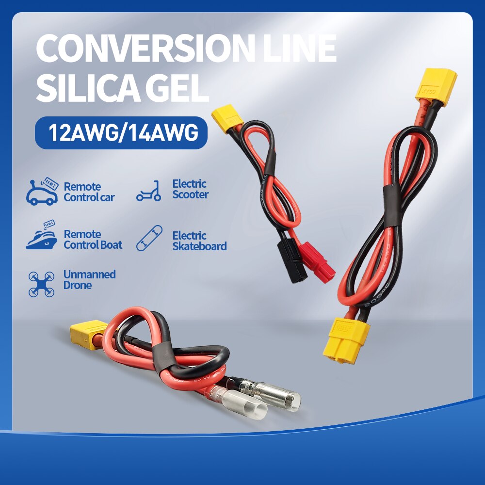 E-Bike Cable Adapter PP30/XT60/ Bullet Ebike Batte... – Vicedeal