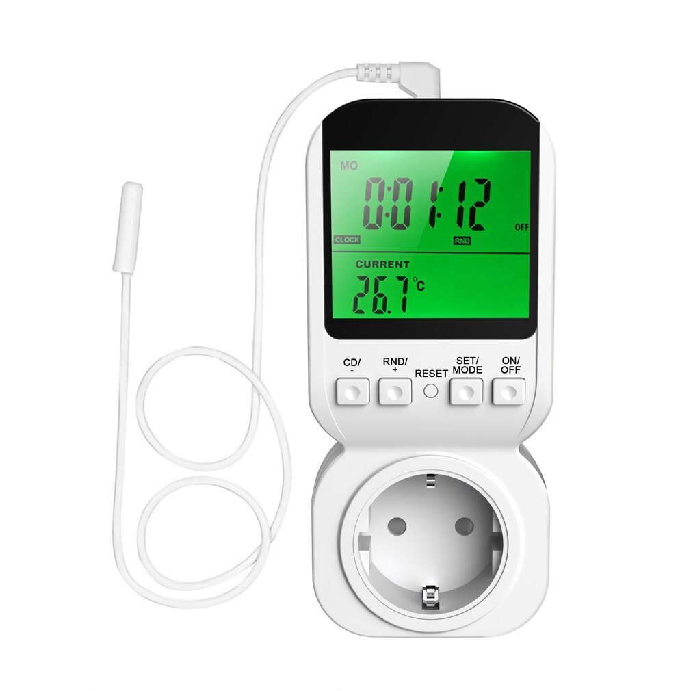 Multi-function LCD Display Thermostat Timer Switch... – Vicedeal