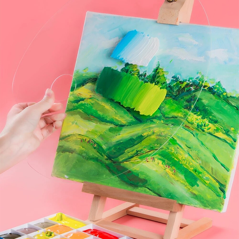 Clear Verf Palet Acryl Verf Lade Transparant Gouac... – Vicedeal