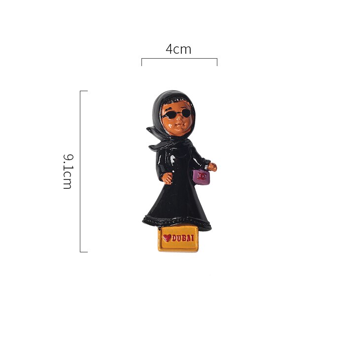 Dubai Regal Refrigerator Magnet 3D Character Fridg... – Grandado