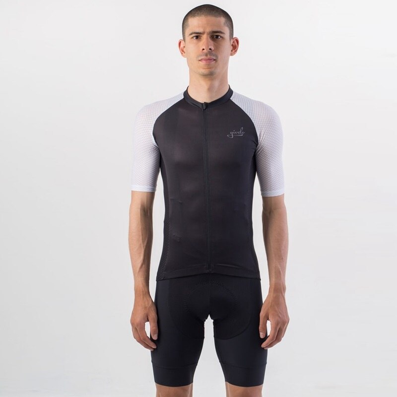 Super Licht Zwarte Wielertrui Met Gel Pad Bib Shor... – Vicedeal