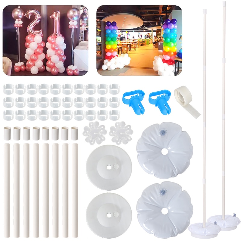 DD Wedding Arch Decor Background Double Balloon Sh... – Grandado